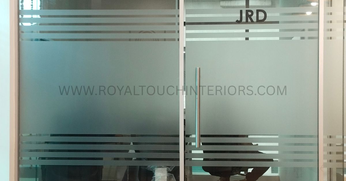 All About Glass Films | Decorative Films | Frosted Films | benefits